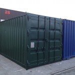 20ft x 8ft Purple Used Shipping Container | www ...