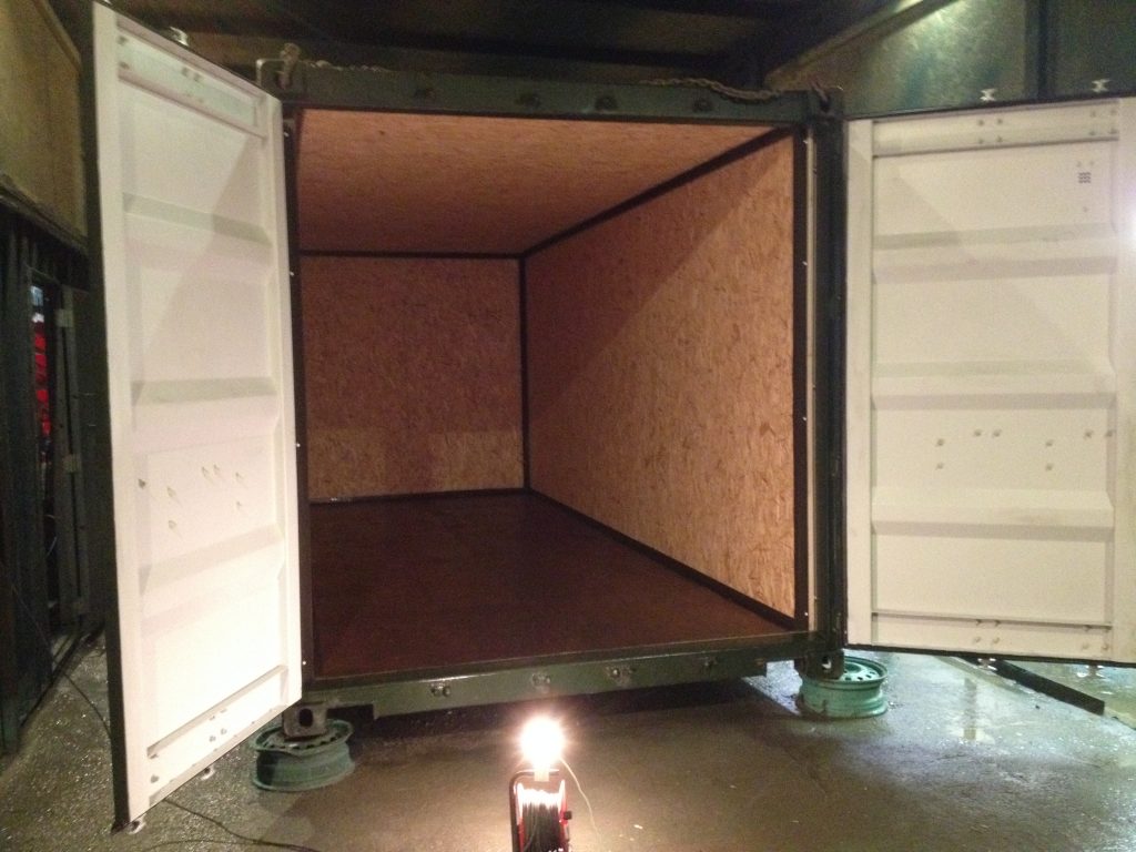 20ft x 8ft Green New One Way Shipping Container Ply Lined | www ...