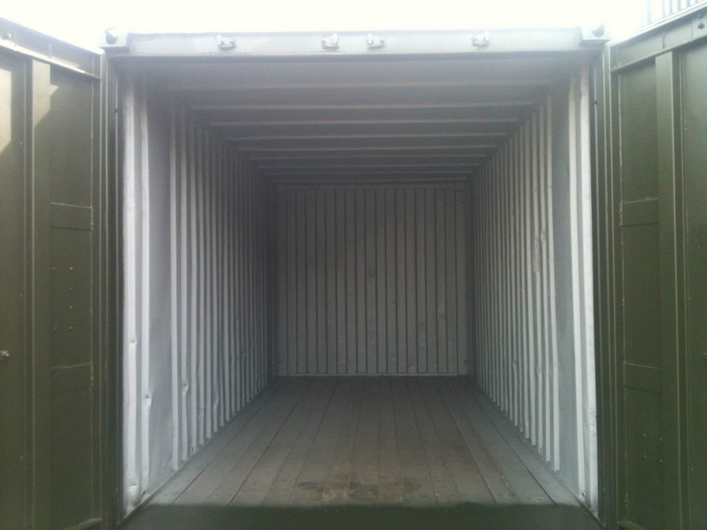 20ft x 8ft Green Used Shipping Container | www.globalshippingcontainers ...
