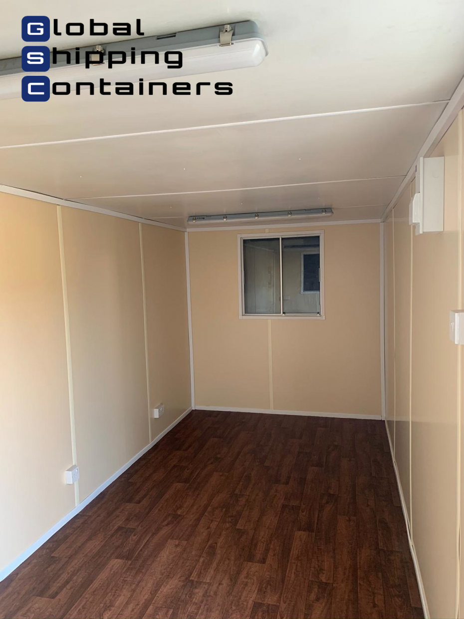 10ft x 8ft Cladded Office With Black Door And Window | www ...