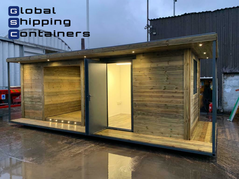 24ft x 10ft Bespoke Hot Tub Unit | www.globalshippingcontainers.co.uk